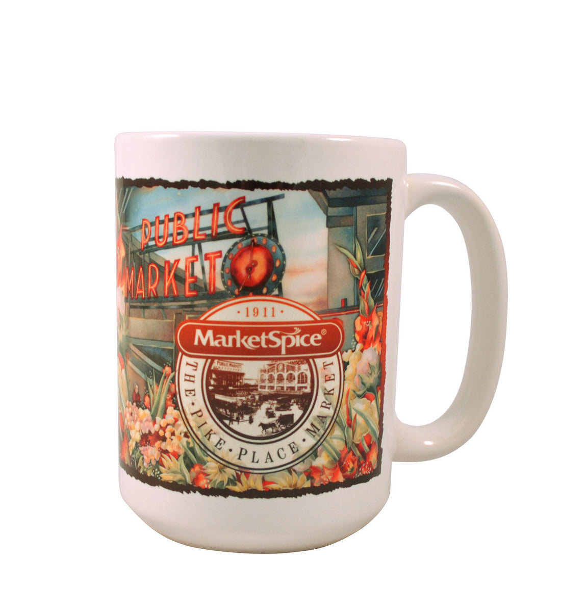 Pike Place Market Red Mug – MarketSpice
